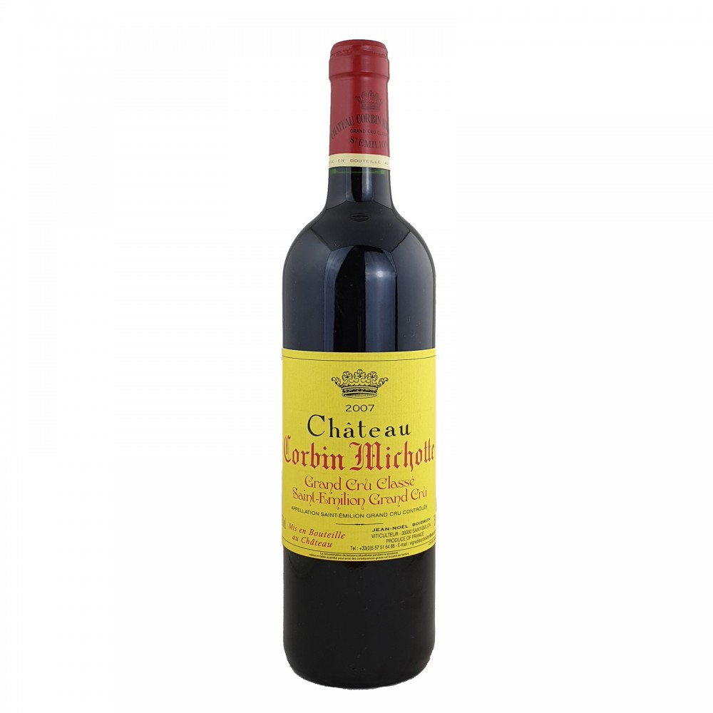 Château Corbin, Michotte, Saint-Emilion Grand Cru Classe 2008, France